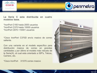 Cisco ironport perimetra | PPT | Email | Internet