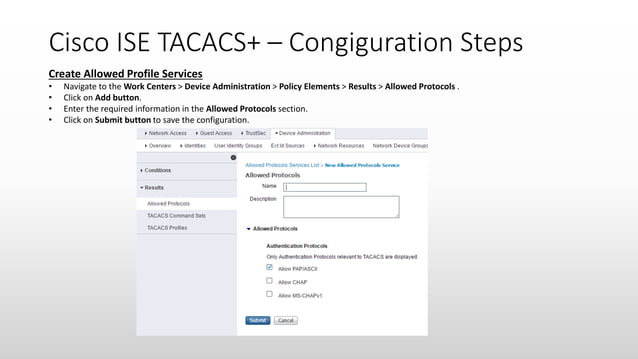 Cisco ise jun os and ios xr - tacacs+ integration | PPTX