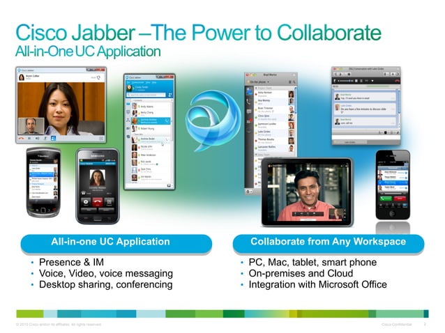 Cisco jabber presentation | PDF | Operating Systems | Computer Software ...