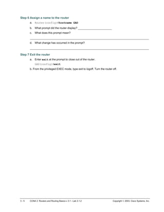 Cisco labs practical1 | PDF | Operating Systems | Computer Software and Applications