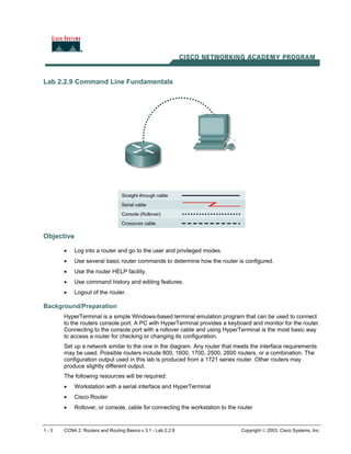 Cisco labs practical1 | PDF