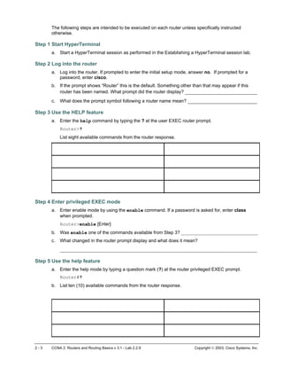 Cisco labs practical1 | PDF | Operating Systems | Computer Software and Applications