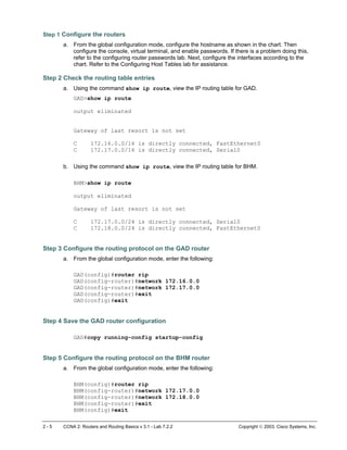 Cisco labs practical3 | PDF