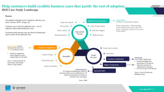 How do customers see adoption value? | PPT