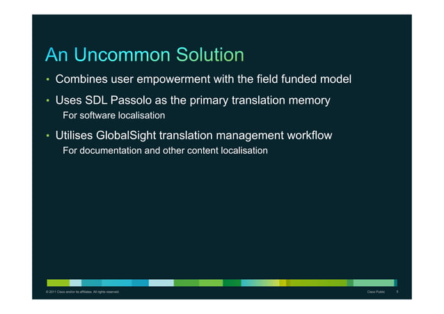 Cisco Localisation Toolkit