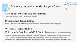 CIS Compliance Automations Eevidence Collection, Security and Compliance Best Practices | PPT