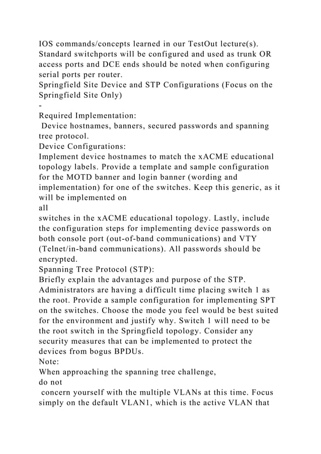 Cisco Networking - WAN Implementation with SOHO ConfigurationYou.docx