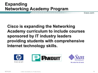 cisco networking academy 2003 old style.ppt | Operating Systems | Computer Software and Applications