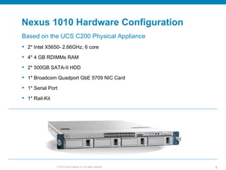 Cisco nexus 1010 | PPT