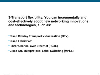 Cisco nexus 7009 overview | PPT
