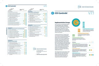 CIS_Controls_v7.1_Implementation_Groups.pdf | Information and Network ...