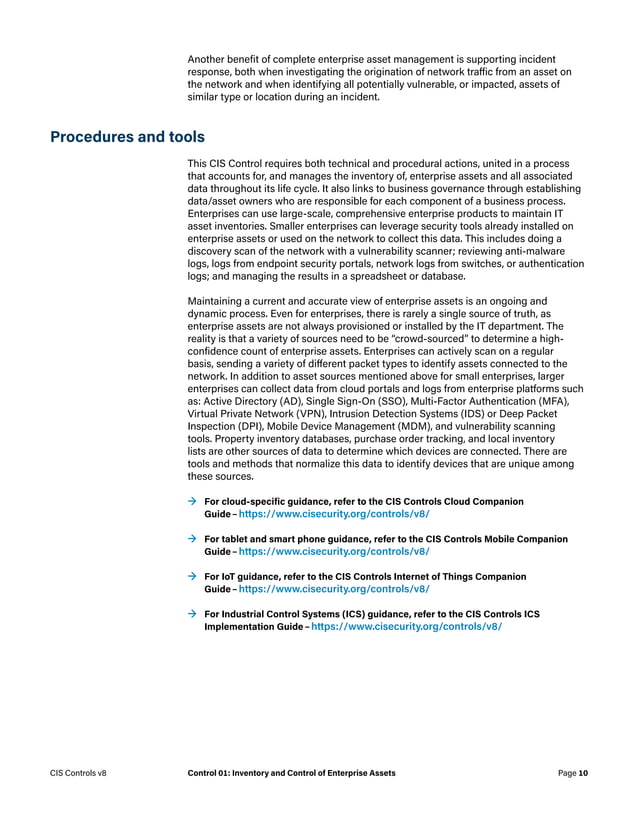 Cis controls v8_guide (1) | PDF | Operating Systems | Computer Software and Applications