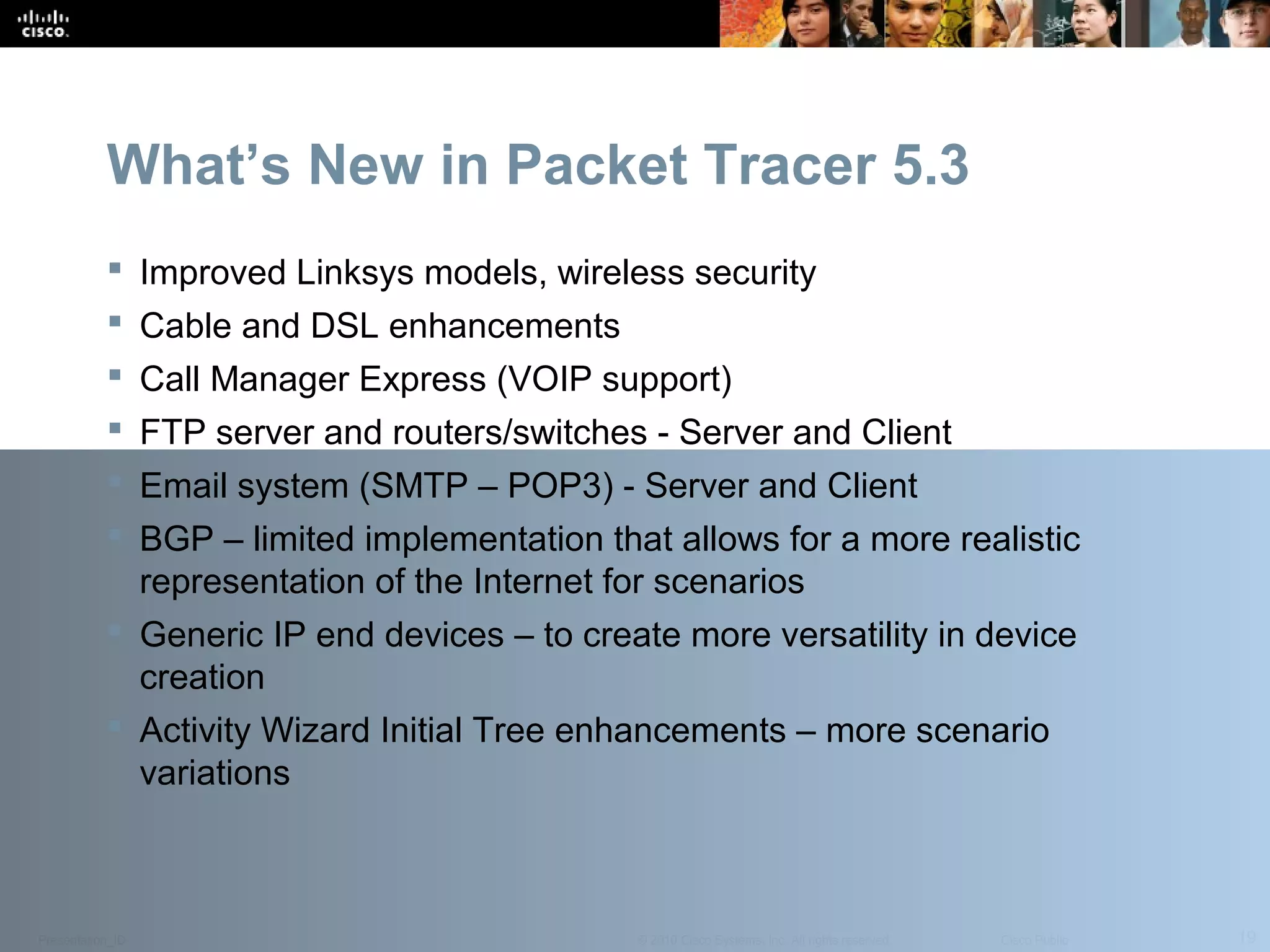 Cisco Packet Tracer Overview | PPT