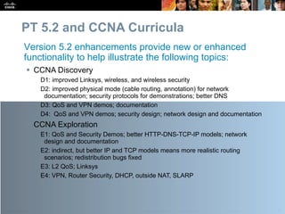 Cisco Packet Tracer Overview 20 Jul09 | PPT