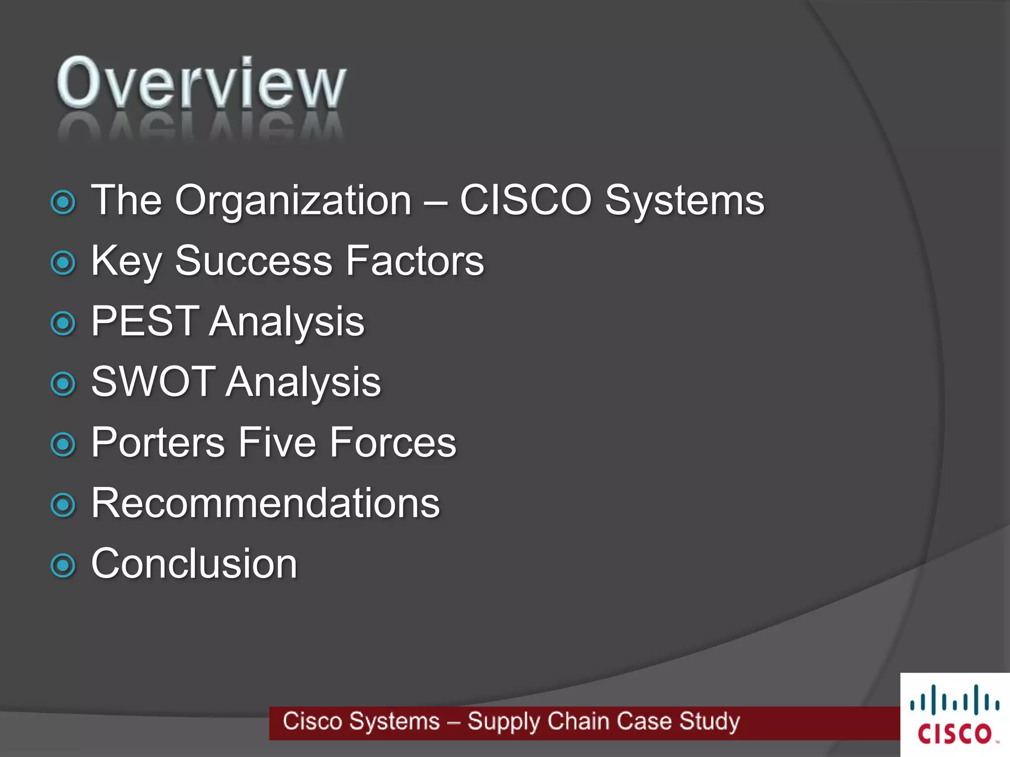 Cisco Systems: A company Analysis | PPTX