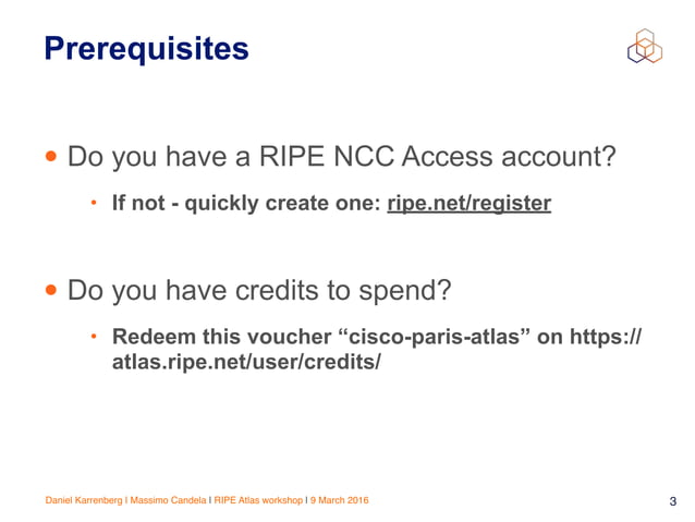 RIPE Atlas - Cisco Workshop | PPT | Free Download