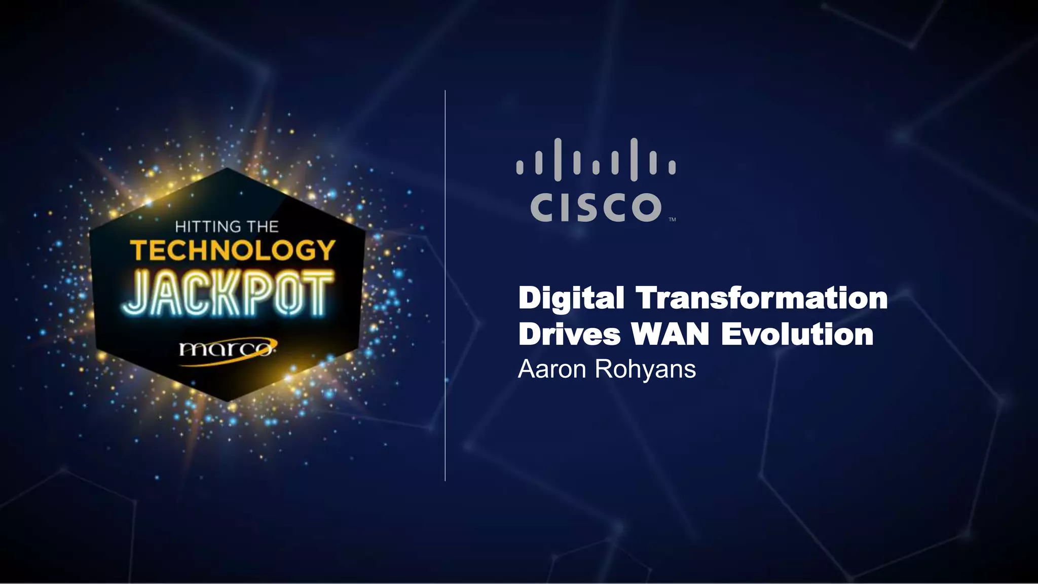 Digital Transformation Drives WAN Evolution | PPT