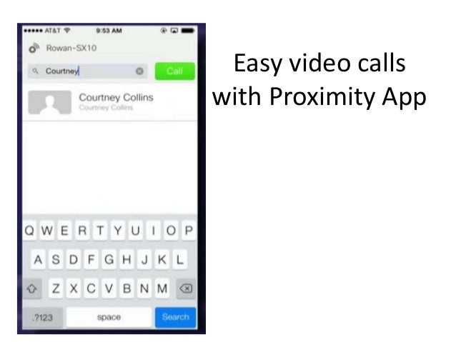 Cisco Proximity App
