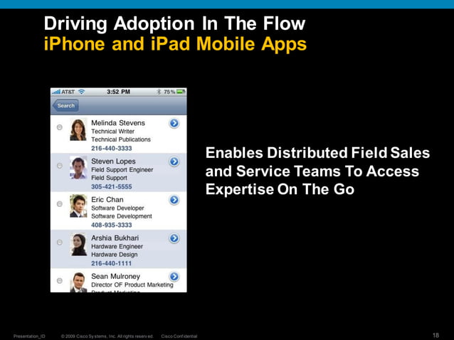 Cisco Pulse Media Analytics: Connecting The Human Network @ Work | PPT