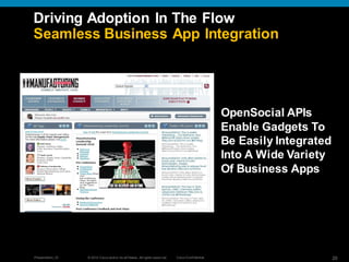 Cisco Pulse Media Analytics: Connecting The Human Network @ Work | PPT