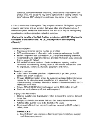 Cisco report final | PDF