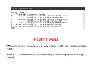 Cisco router basic | PPTX