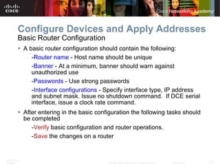 Cisco Router Basic Configuration | PDF