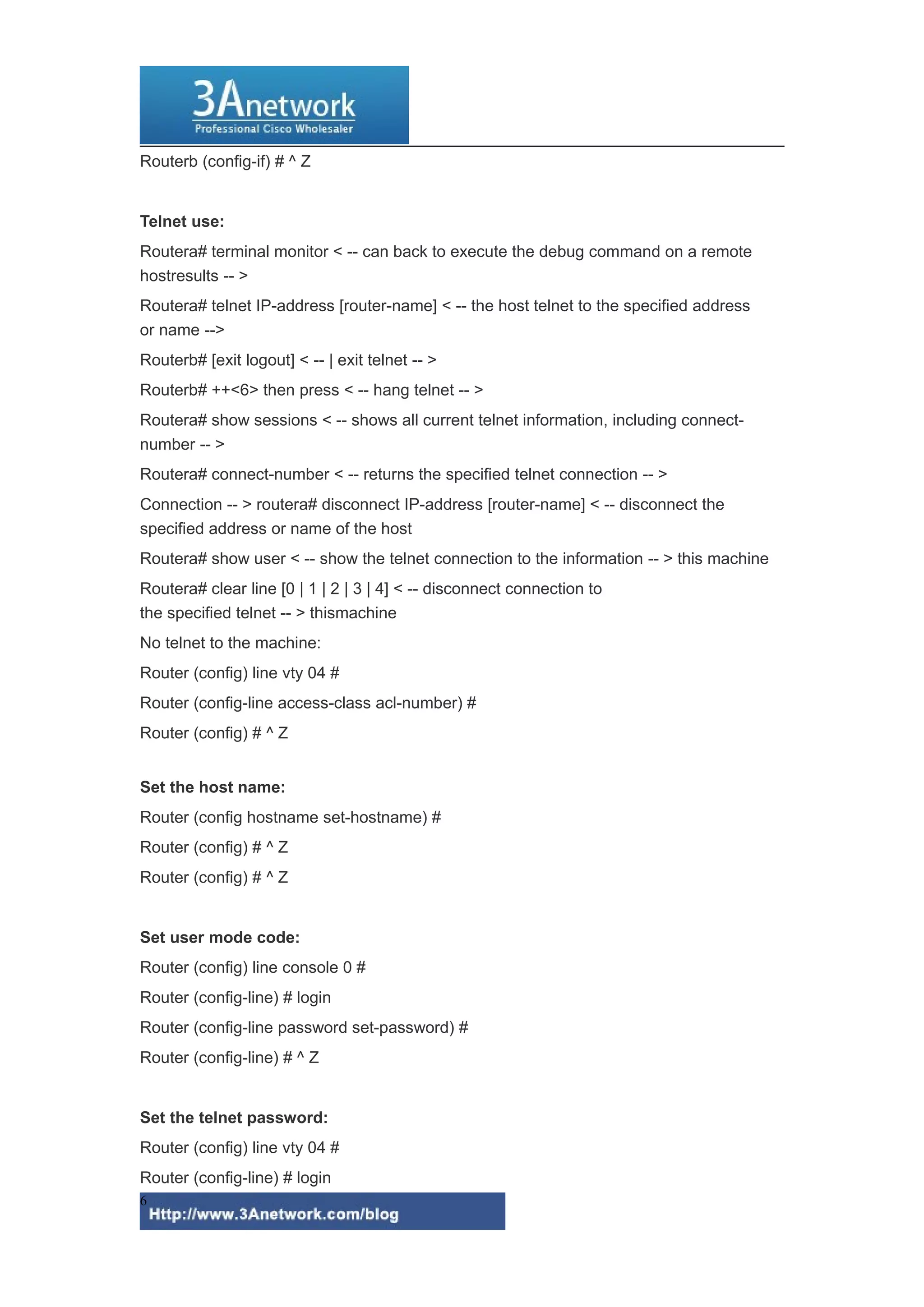 Cisco Router Command Configuration Overview Doc