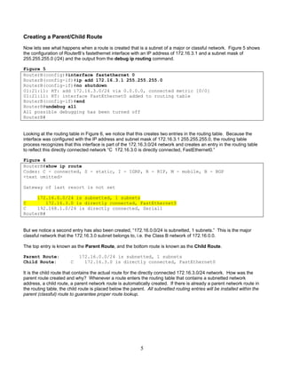 Understanding the Routing Table Structure | PDF | Computer Networking ...