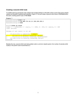 Understanding the Routing Table Structure | PDF | Computer Networking ...