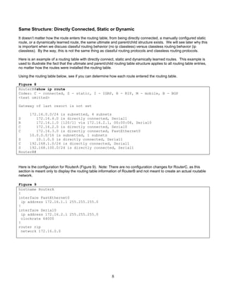 Understanding the Routing Table Structure | PDF | Computer Networking ...