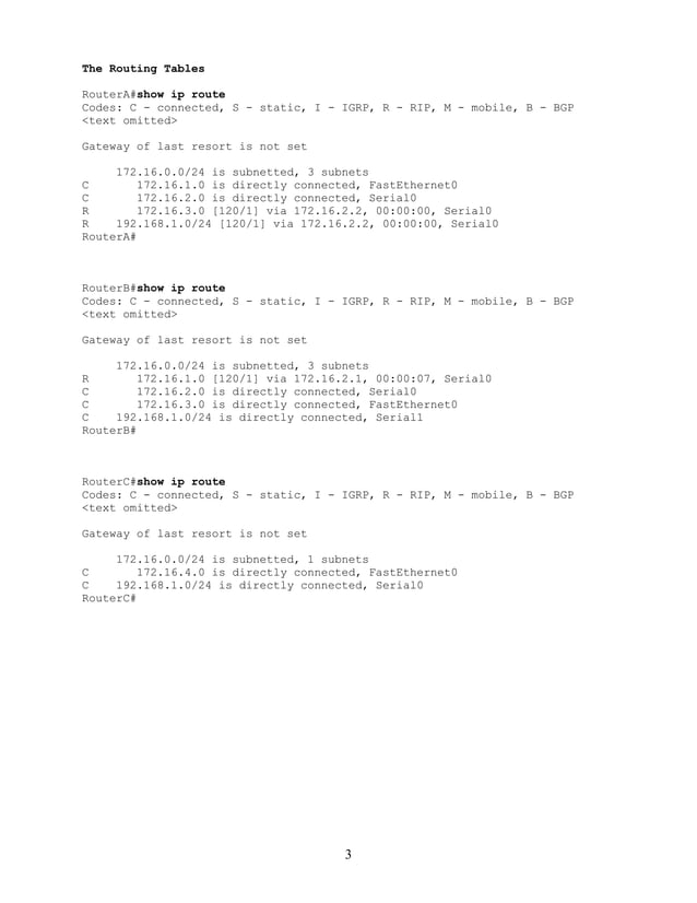 Cisco routingtable2 lookup | PDF | Computer Networking | Computing
