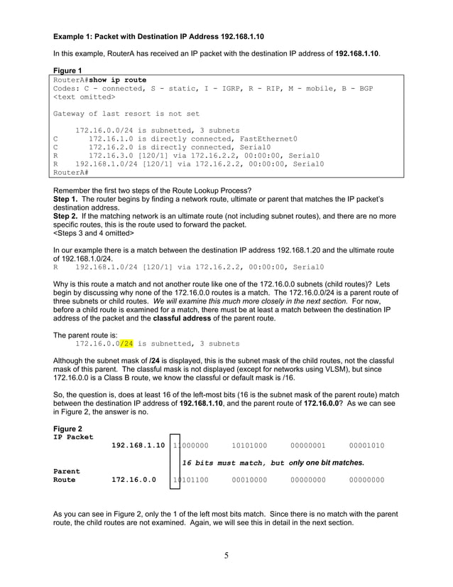 Cisco routingtable2 lookup | PDF | Computer Networking | Computing