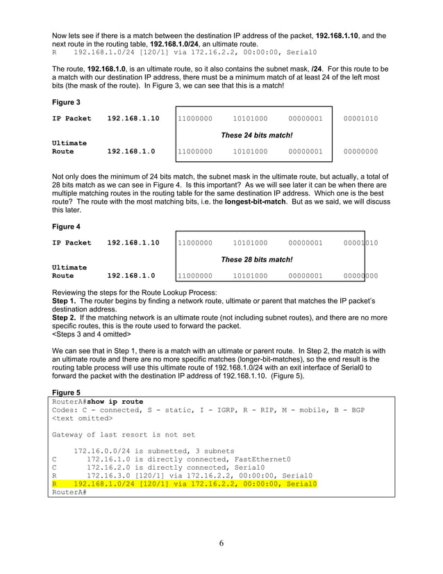 Cisco routingtable2 lookup | PDF | Computer Networking | Computing