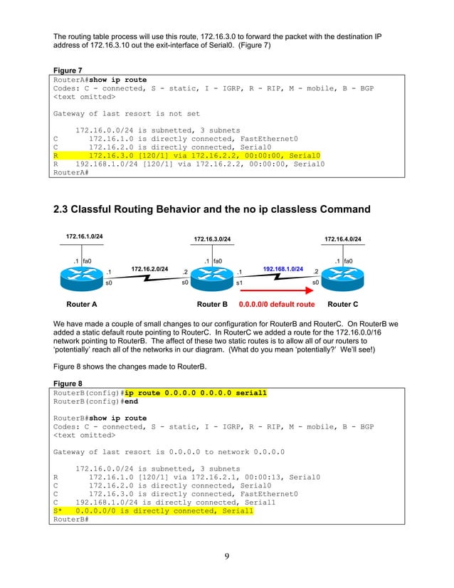 Cisco routingtable2 lookup | PDF | Computer Networking | Computing