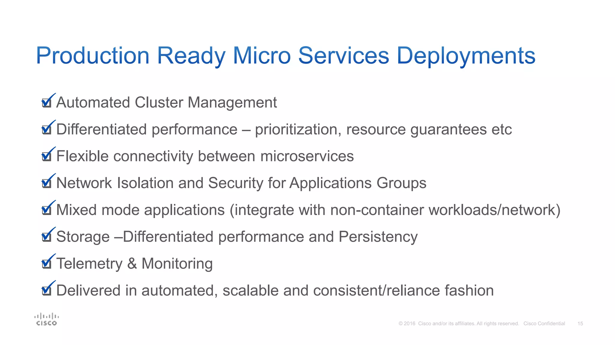 Enabling Production Grade Containerized Applications Through Policy Based Infrastructure Ppt