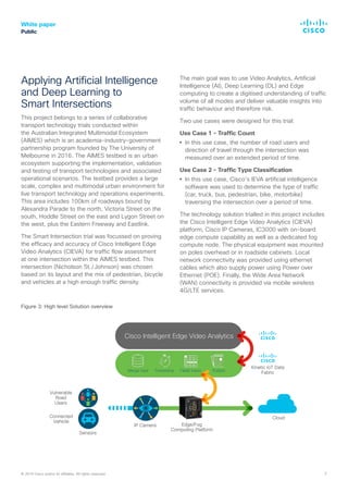 Cisco Smart Intersections: IoT insights using video analytics and AI | PDF