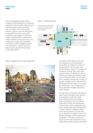 Cisco Smart Intersections: IoT insights using video analytics and AI | PDF