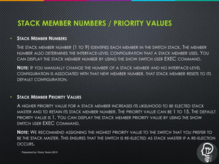 Cisco stack wise technology | PPT
