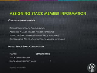 Cisco stack wise technology | PPT