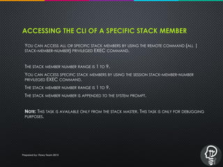 Cisco stack wise technology | PPT