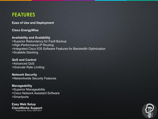 Cisco stack wise technology | PPT