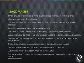 Cisco stack wise technology | PPT