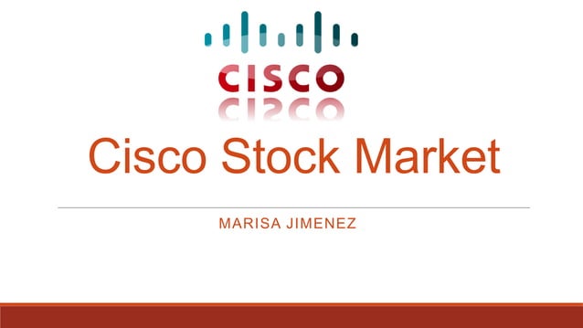 Cisco stock market | PPT