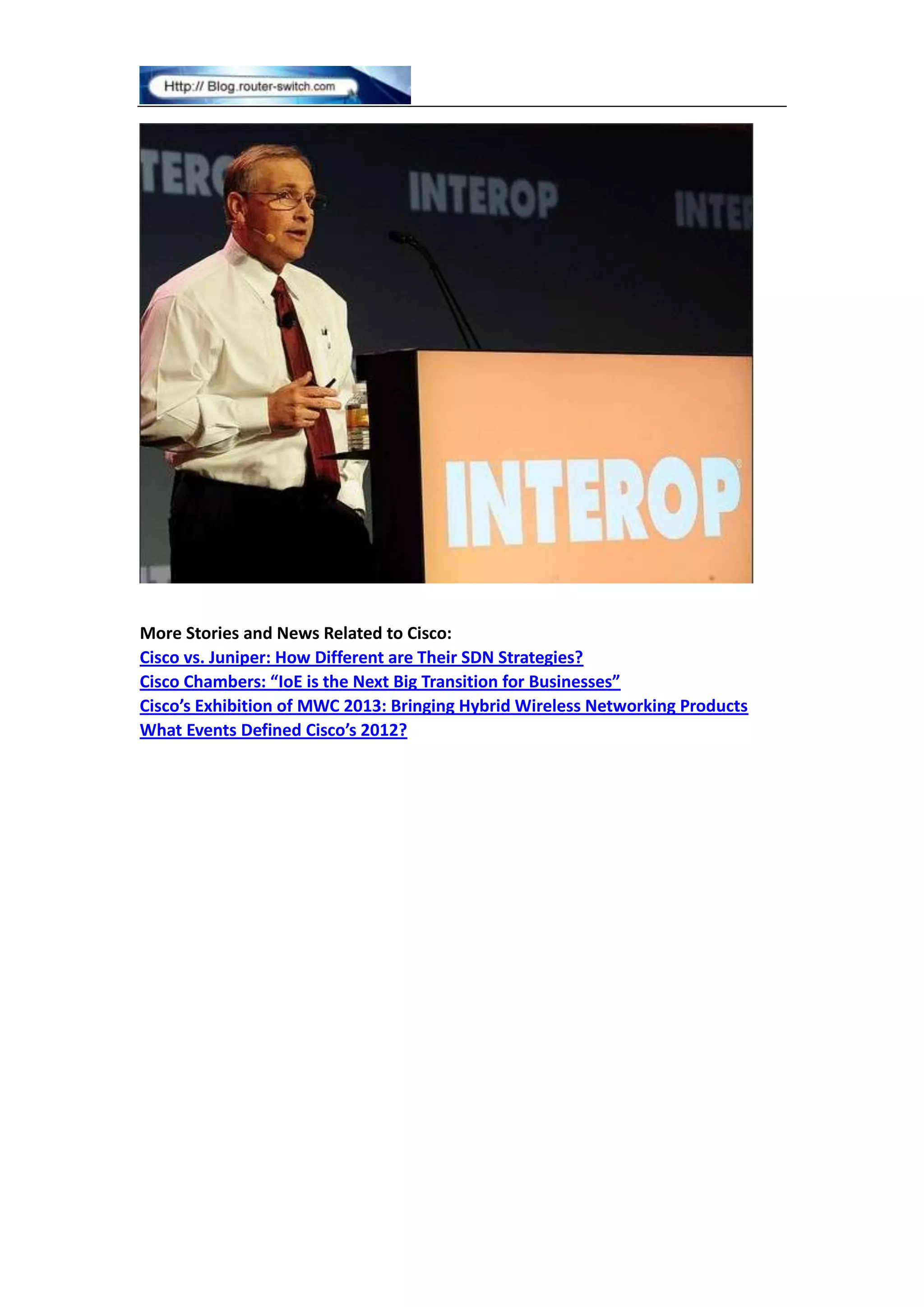 Cisco's top 10 rivals | DOCX