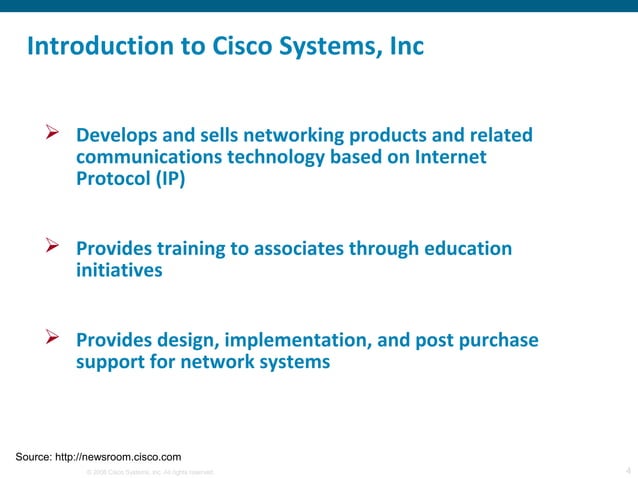 Cisco Strategic Profile | PPT | Computer Networking | Computing
