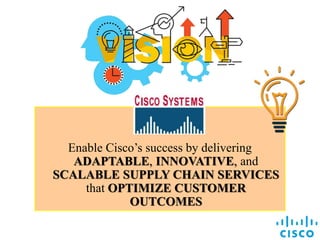 Cisco supply chain | PPTX