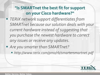 Cisco support | PPTX