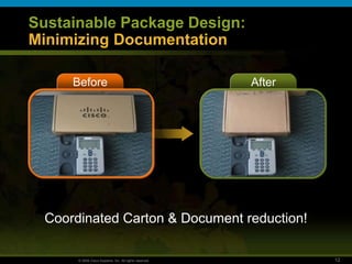 Cisco Sustainable Packaging Update | PDF