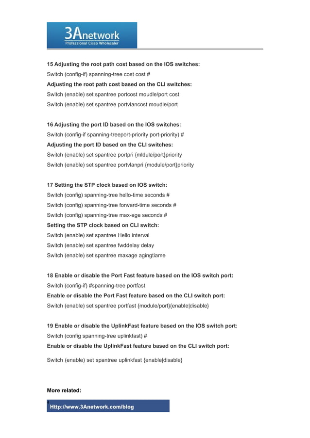 Cisco Switch Commands Cheat Sheet Doc Computer Networking Computing